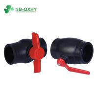 China Water Supply HDPE Pipe Fitting Valve Socket Fusion Ball Valve with SDR13.6 Welding Type for sale