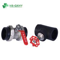 China Plastic Ball Valve Socket Joint Valve for PE Pipe Fitting Temperature Normal Temperature for sale