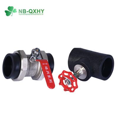 China Plastic Ball Valve Socket Joint Valve for PE Pipe Fitting Temperature Normal Temperature for sale