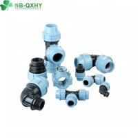 China 16mm-110mm Plastic PP Compression Ball Valve for Water Supply Pipe Fittings for sale