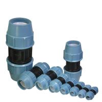 China 16mm-110mm Plastic PP Compression Ball Valve for Water Supply Pipe Fittings for sale