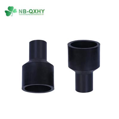 China SDR13.6 PE100 HDPE Butt Fusion Pipe Fitting Reducer for Water Pipe Easy Installation for sale