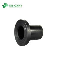 China HDPE Pipe Fitting Butt Welding Socket Flange Stub for Water Supply Network Connection for sale
