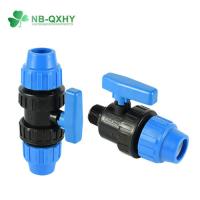 China 100% Material PP Plastic Compression Fittings Elbow 90 Degree Polypropylene Pipe Fittings for sale