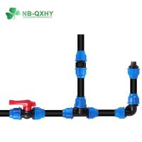 China 100% Material PP Plastic Compression Fittings Elbow 90 Degree Polypropylene Pipe Fittings for sale