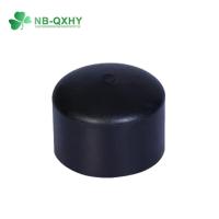 China SDR13.6 HDPE Butt Welding PE Pipe Fitting Plastic Cap End Cap for Gas Supply Needs for sale
