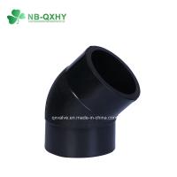 China Water Supply Customization 500mm SDR11 HDPE Pipe Fittings PE Elbow Butt Fusion Elbow for sale