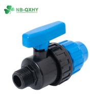 China PP Compression Fitting Plastic Union Ball Valve Foot Valve Butterfly Valve Top Choice for sale