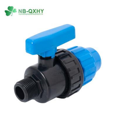 China PP Compression Fitting Plastic Union Ball Valve Foot Valve Butterfly Valve Top Choice for sale