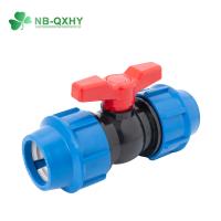 China PP Compression Fitting Plastic Union Ball Valve Foot Valve Butterfly Valve Top Choice for sale