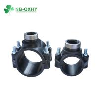 China NB-QXHY Standard Plastic PP PE HDPE Galvanized Stainless Steel Pn16 Clamp Saddle for Water Pipe for sale