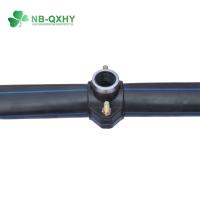 China NB-QXHY Standard Plastic PP PE HDPE Galvanized Stainless Steel Pn16 Clamp Saddle for Water Pipe for sale