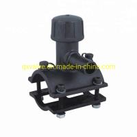 China PE PP Compression Pipe Fittings Pn16 Pn10 HDPE PVC Saddle Clamp for Irrigation Rigid for sale