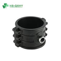 China PE PP Compression Pipe Fittings Pn16 Pn10 HDPE PVC Saddle Clamp for Irrigation Rigid for sale