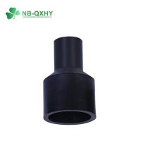 China Black SDR11 Buttfusion HDPE Pipe Fitting Four Way Tee Cross Tee for Gas and Water Supply for sale