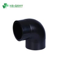 China Black SDR11 Buttfusion HDPE Pipe Fitting Four Way Tee Cross Tee for Gas and Water Supply for sale
