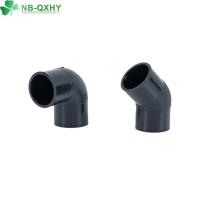 China SDR11 45 Degree Elbow HDPE Water Pipe Fittings 20mm to 355mm 100% Material Guaranteed for sale