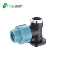 China Thread Connection PP Compression Pipe Fitting Male/Female Equal Reducing Tee with Design for sale