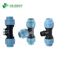 China Pn16 Plastic PP 90 Deg Female/Male Equal Elbow for Water Irrigation Thread Connecting for sale
