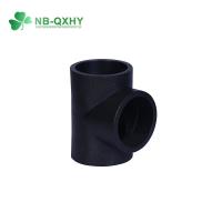 China HDPE Pipe Connectors Plastic Injection Pipe Fittings Flange Tee for Customizable Needs for sale