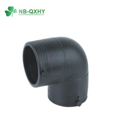 China Flexible HDPE Electrofusion Tee Elbow for Liquid Delivery SDR11 PE100 Different Sizes for sale