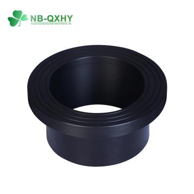 China Water Supply Standard HDPE Injection Butt Fusion Flange with Good Chemical Stability for sale