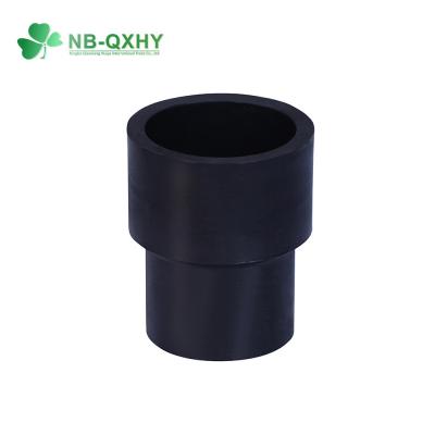 China QX HDPE 90 Degree Elbow Pipe Fitting for Water Supply 20mm to 355mm Made for sale