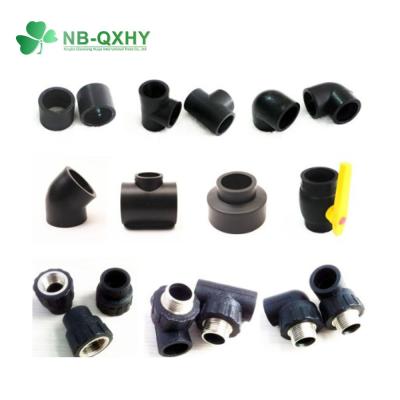 China Water and Gas Supply HDPE Pipe Fittings DIN Standard Min.Order 1 Piece Request Sample for sale
