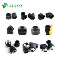 China Equal Indonesia Butt Fusion Black Tee Type HDPE Pipe Fittings for Water Supply Needs for sale