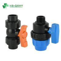 China PP/UPVC Compression Fitting Anti-Radiation Ball Valve for Water Pipe Detachable OEM for sale