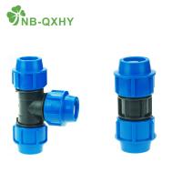 China Customized Request Accepted Dark Blue Pn16 Elbow PP Compression Fittings for Water Supply for sale