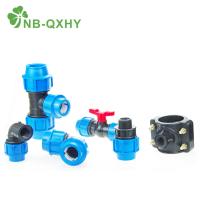 China Customized Request Accepted Dark Blue Pn16 Elbow PP Compression Fittings for Water Supply for sale