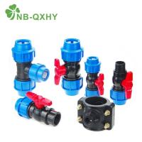 China OEM Blue Turkey NB-QXHY PP Threaded Elbow Tee Compression Fittings for Irrigation for sale