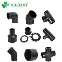 China HDPE Pipe Plastic Tee for Gas Supply Water Supply 20mm to 355mm Electrofusion Fittings for sale
