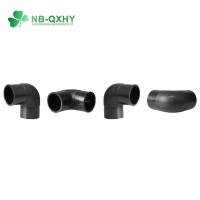 China PE HDPE Pipe Elbow 90 Degree Pn10 Pn16 Electric Fusion Pipe Fittings for Water Supply for sale