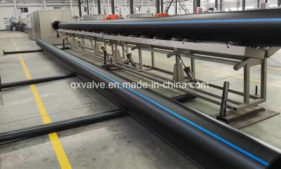 China PE100 HDPE Pipe 25-1400mm Pn10 Pn16 Prices for Welding Connection and Round Head Code for sale