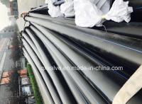 China PE100 HDPE Pipe 25-1400mm Pn10 Pn16 Prices for Welding Connection and Round Head Code for sale
