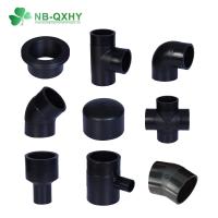 China NB-QXHY PE Water Tube HDPE Fittings 20mm-355mm Plastic Pipe Fitting for Water Supply for sale