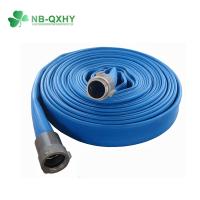China 4 Inch Diameter PVC Flexible Layflat Hose Corrosion Resistant NB-QXHY for Agriculture for sale