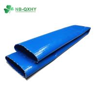 China 4 Bar 6 Bar High Pressure PVC Lay Flat Water Delivery Hose for Agricultural Irrigation for sale