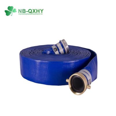 China 30m Length PVC Layflat Discharge Hose for High Pressure Water Irrigation Application for sale