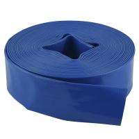 China 1mm-4mm Thickness High Pressure PVC Layflat Hose for Water Discharge from 3/4