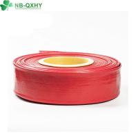 China Customization High Pressure 100% Material Layflat PVC Hose for Agriculture Irrigation for sale
