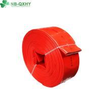 China Colorful Agricultural PVC Layflat Hose 1-8 Inch for Watering Irrigation Efficiency for sale