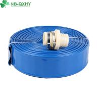 China Colourful PVC Layflat Hose 30m Length for Drip Irrigation and Corrosion Resistance for sale