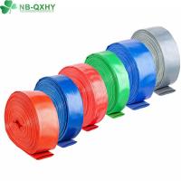 China ANSI Standard High Pressure PVC Layflat Hose for Irrigation and Sprinklers System for sale