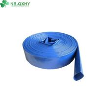 China Watering Irrigation QX Different Color Blue/Red/Yellow/White 3/4inch PVC Lay Flat Hose for sale