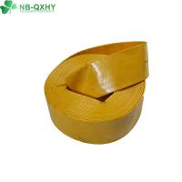 China Green 3/4inch PVC Lay Flat Hose in Different Color Blue/Red/Yellow/White 100m Length for sale