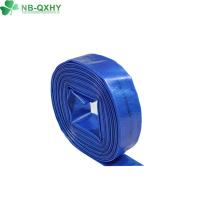 China 1mm-4mm Thickness Agricultural Irrigation PVC Layflat Hose in and Customized Colour for sale