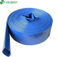 China Corrosion Resistant PVC Layflat Water Discharge Hose for Chinese Watering Irrigation for sale